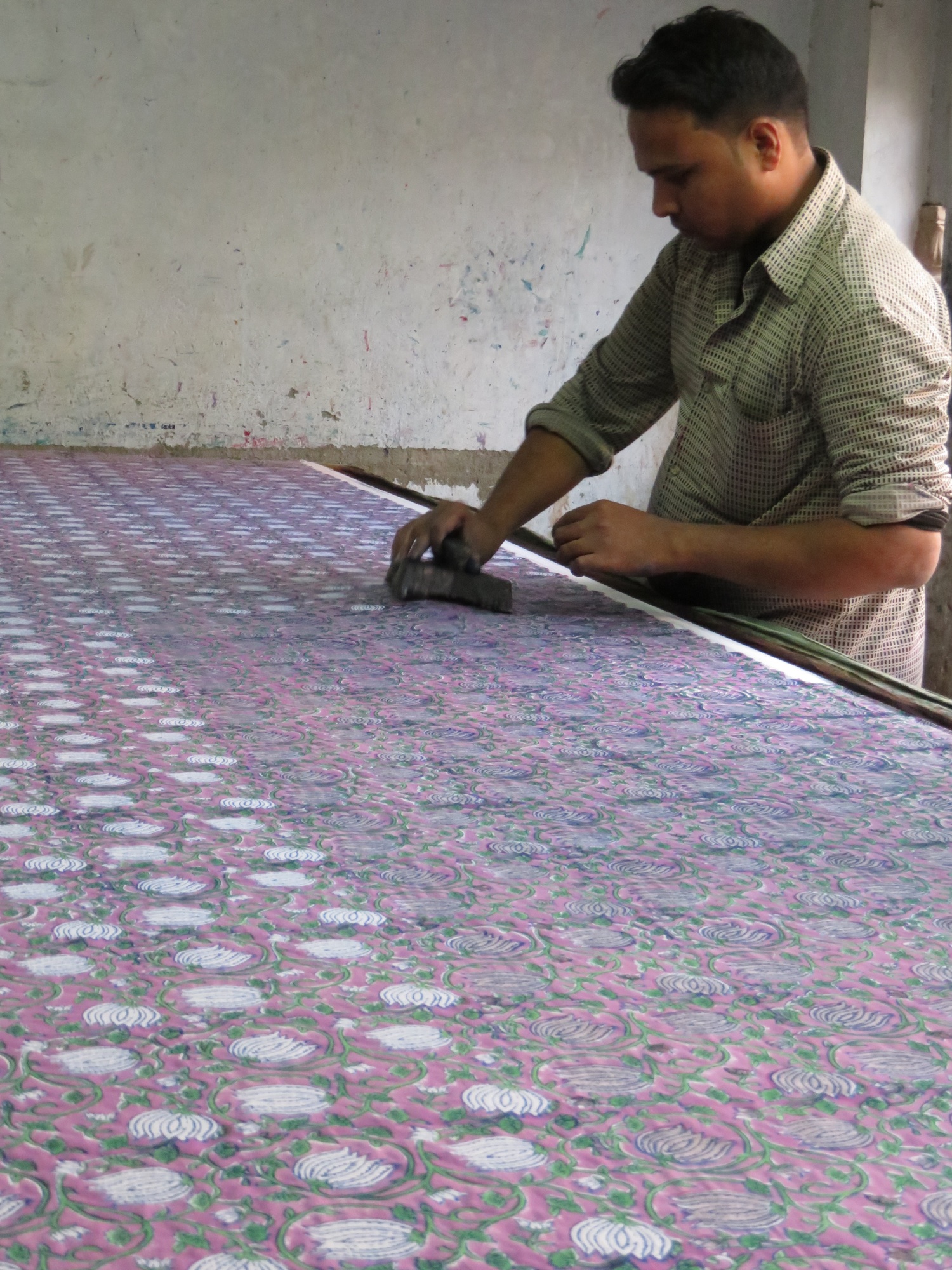 Block Printing in India - Tiggerbird's Travels
